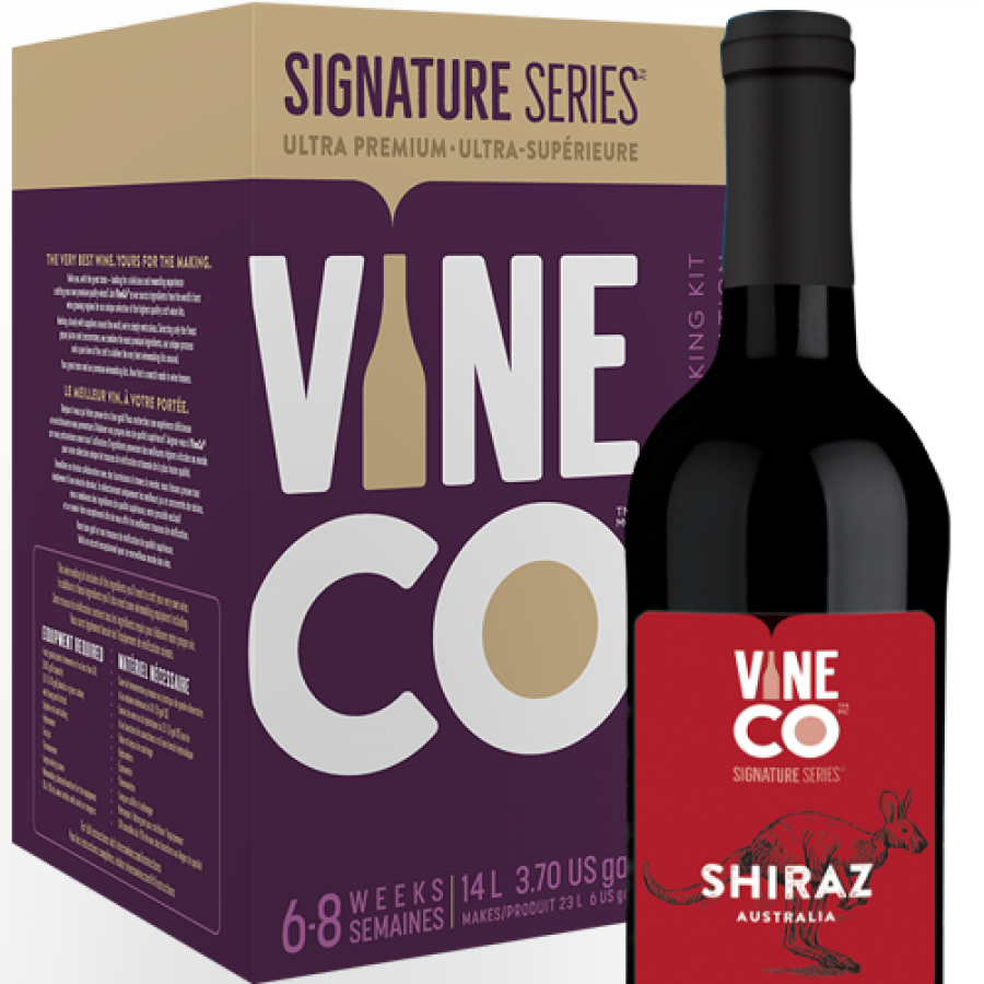 VineCo Signature Series™ Wine Making Kit - Australian Shiraz - $189.95 ...